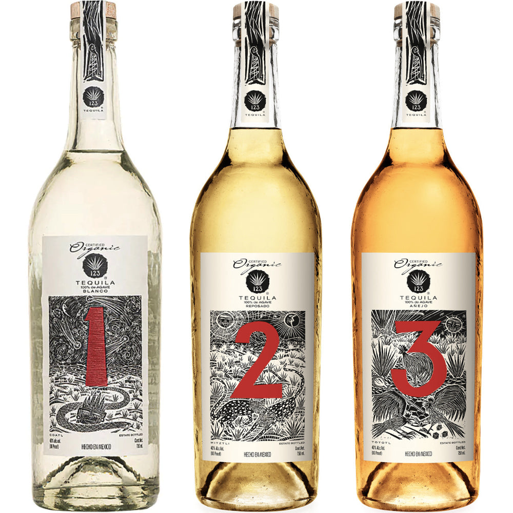 123 Organic Tequila Collection – Spirits Royale